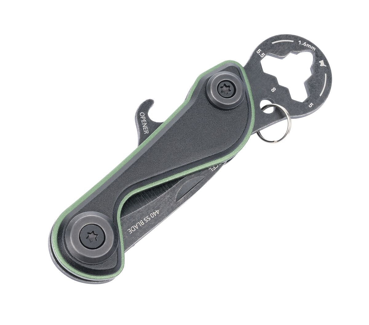Troika Parcel Cut & Cart Pocket 9 Function Multi-Tool Green| brandnode.com – Brandnode.com